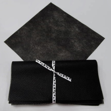 No Show mesh Black Stabilizer 25 Count